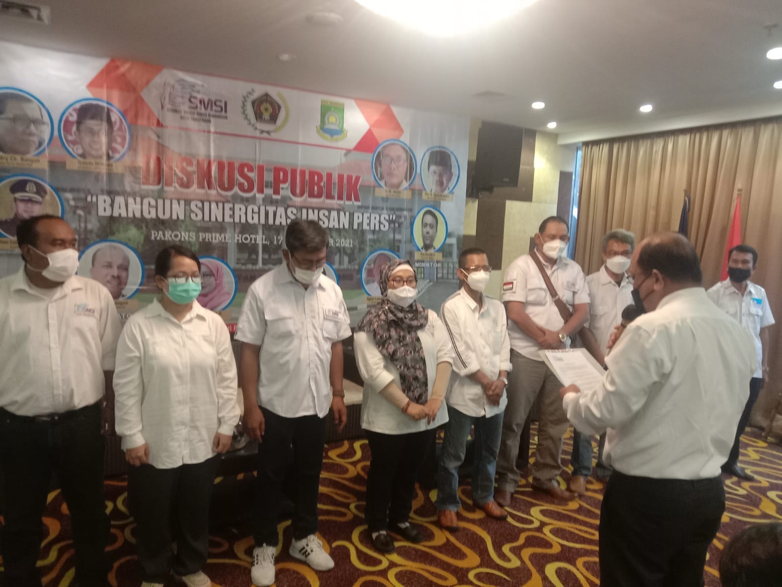 Pengurus SMSI Kota Tangerang Periode 2021-2024 Resmi Dikukuhkan – Sekilasbanten