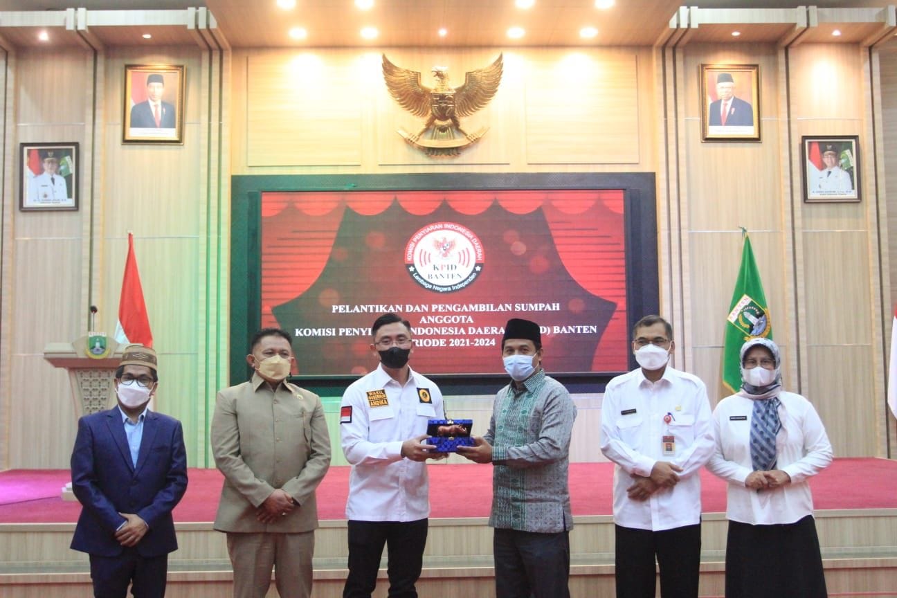 Tujuh Komisioner KPID Banten 2021-2024 Dilantik – Sekilasbanten