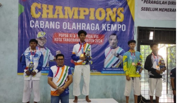 Atlet Kempo Kota Tangerang Sumbang 2 Medali Emas Perdana di Popda Xl Banten – Sekilasbanten